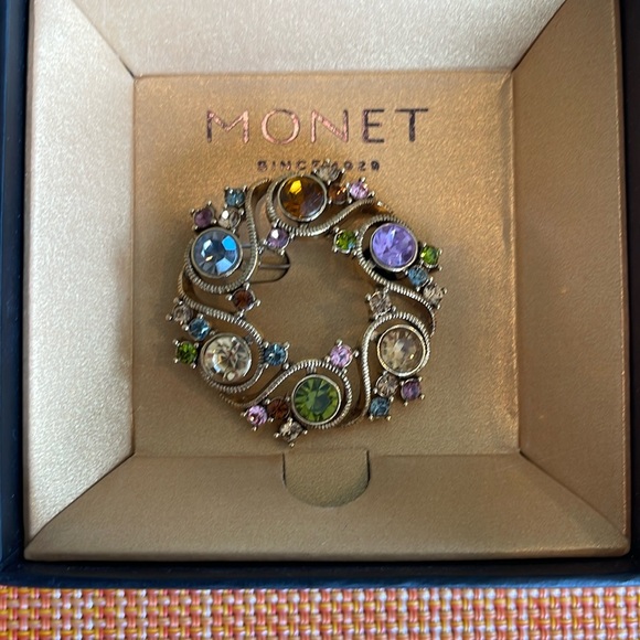 Monet | Jewelry | Monet Pin In Original Box | Poshmark